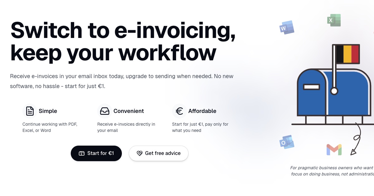 Switch to e-invoicing, keep your workflow